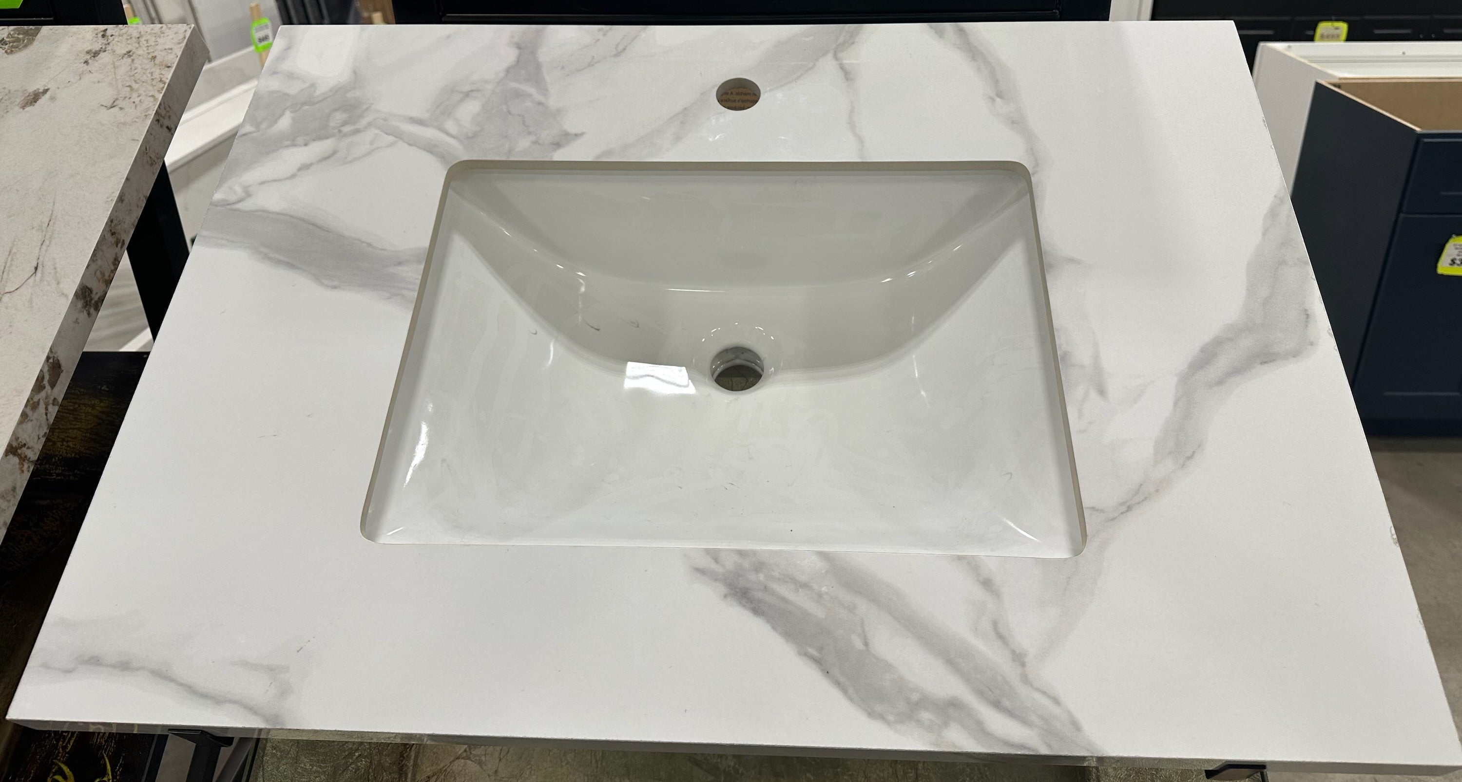 Vena Gris Sintered Stone Undermount Vanity Top (Gloss Surface) – J&J ...